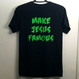 Gildan | Shirts | Make Jesus Famous Mens Small Tee | Poshmark